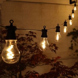 Noma - 20 Spiral Filament Festoon Lights